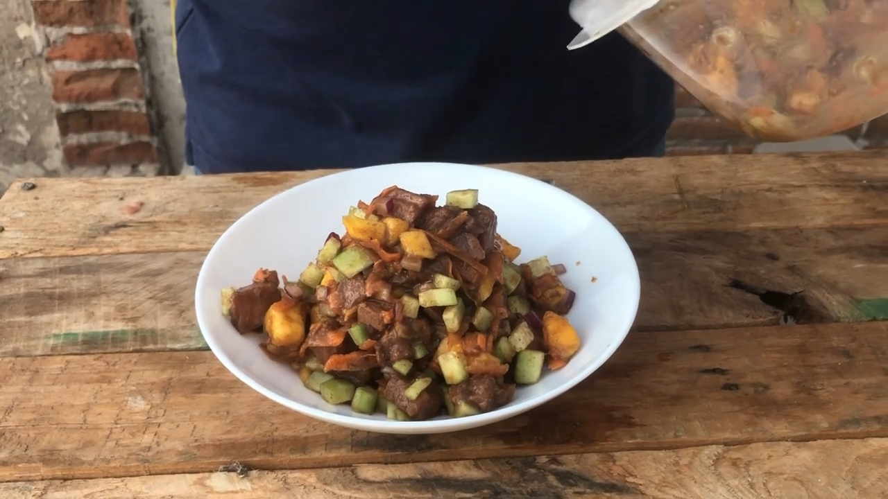 Ceviche de Atún con Mango – jardinenflor.es